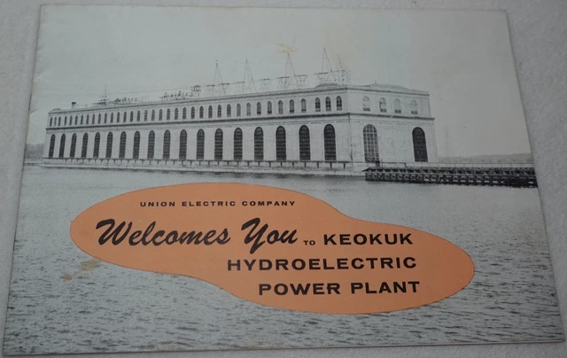 KEOKUK HYDROELECTRIC POWER Plant Iowa Union Electric Company Vintage ...