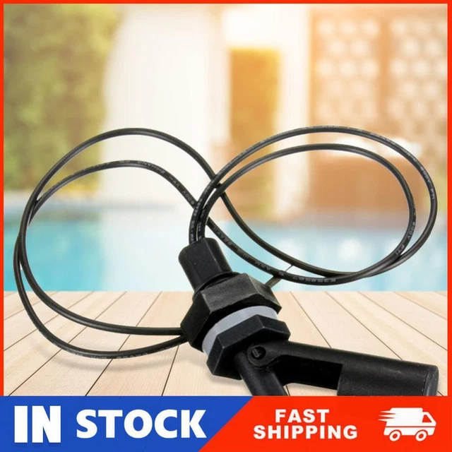 HORIZONTAL WATER LEVEL Switch PP Plastic Ball Float Switch Liquid Level ...