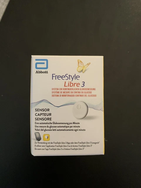 FREESTYLE LIBRE 3 Sensor EUR 60,00 - PicClick DE