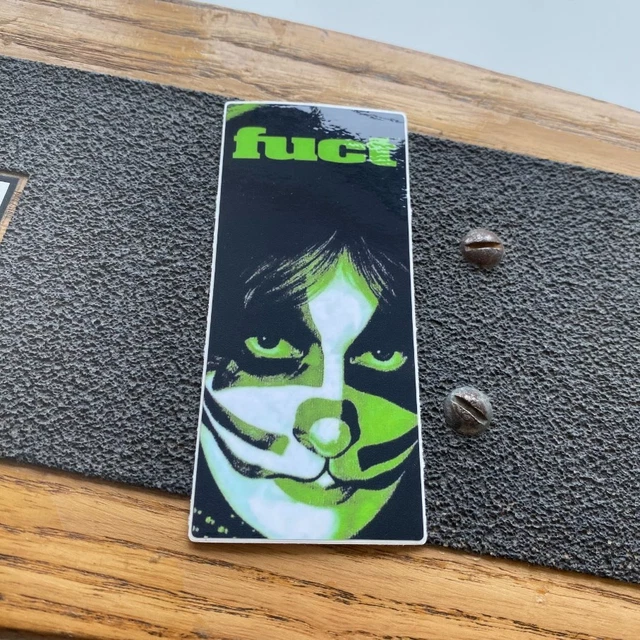 FUCT CLOTHING KISS Skateboard Sticker - 1990s £2.25 - PicClick UK