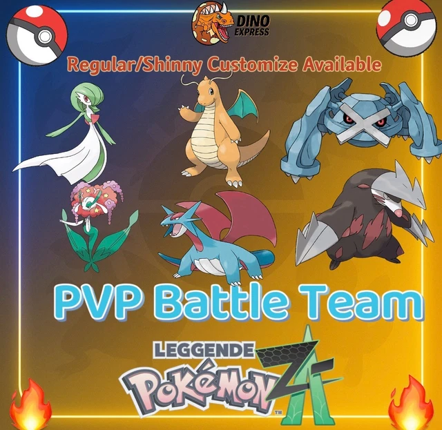 SKY DOMINION TEAM 🔥 Pokemon Legends ZA Z-A Shiny/Regular 6IV Pokémon🚀 £ ...