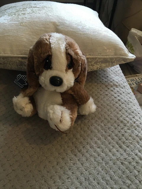 VINTAGE SAD SAM & Honey Sam Puppy Dog Soft Toy Plush Applause 1981 £9. ...