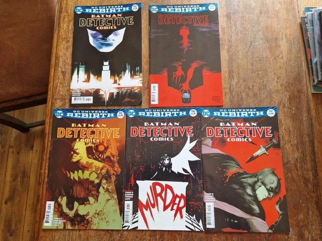 BATMAN DETECTIVE COMICS The Victim Syndicate Complete Set of 5 Comics ...