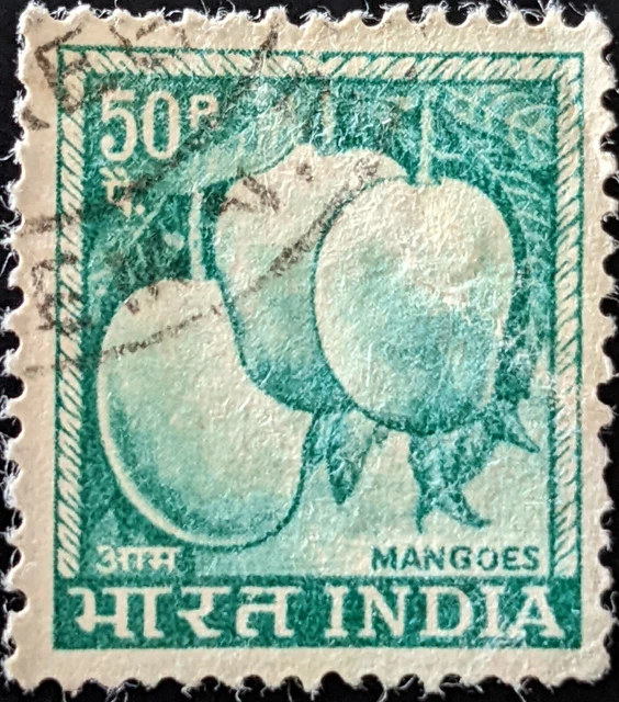 STAMP INDIA SG514 1965 50P Mangoes Used £0.06 - PicClick UK