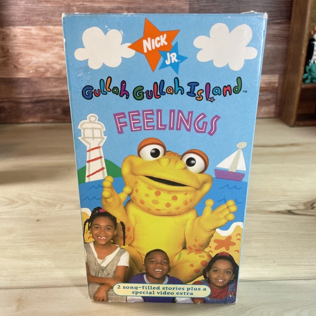 NICK JR. GULLAH Gullah Island FEELINGS (VHS, 1998) Orange Tape $122.61 ...
