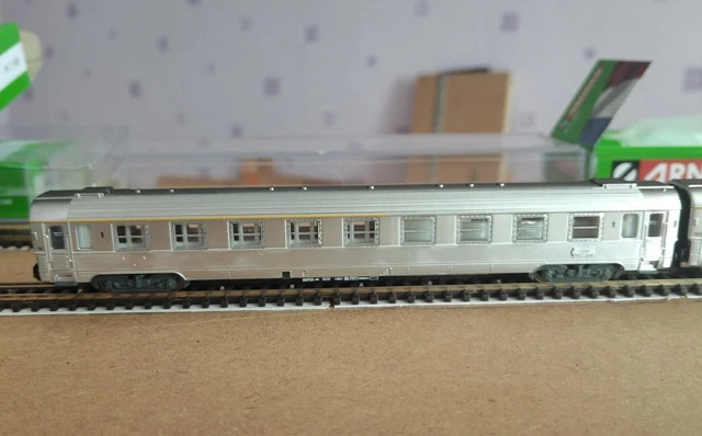 ARNOLD N GAUGE 3 Coach Set SNCF DEV Inox HN4322 £73.50 - PicClick UK