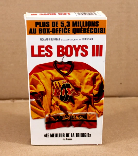 LES BOYS III (VHS)(French) Tested Rémy Girard $17.99 - PicClick CA