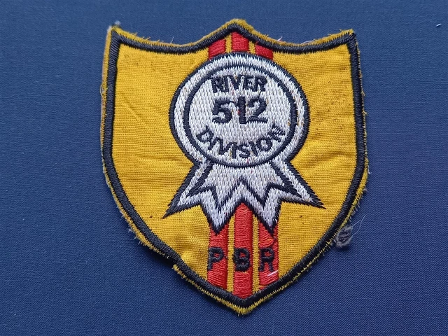 US NAVY VIETNAM War 512 River Division Pbr Cloth Badge / Patch £7.00 ...