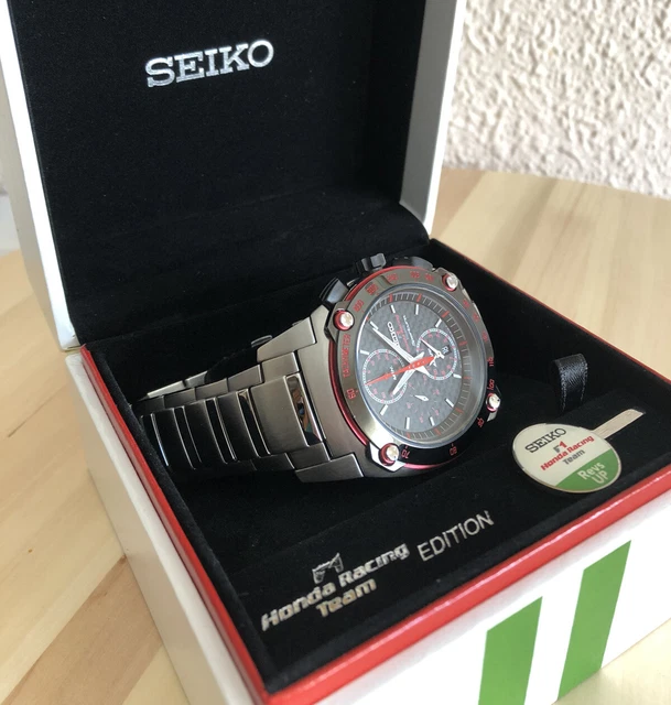 SEIKO SPORTURA F1 Honda Racing Team Edición Especial- SNAC03 - 7T62 ...