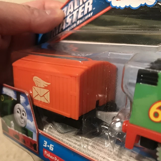 THOMAS & FRIENDS Track Master Percy Motorized Train Tank Engine Mail ...
