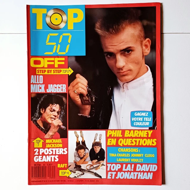 MAGAZINE/REVUE TOP 50 N° 85, Avec Poster, Michael Jackson/Mick Jagger + EUR 7,00 - PicClick FR