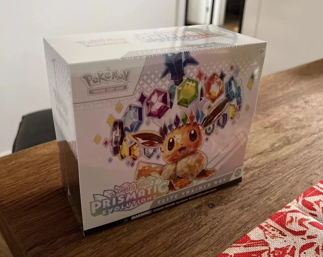 POKEMON PRISMATIC EVOLUTIONS Elite Trainer Box ETB |SEALED NEW $112.45 ...