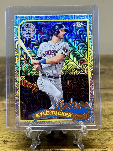 PACK ARGENT KYLE Tucker 2024 Topps Series 2 #2T89C-16 1989 Chrome Mojo ...