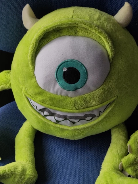 DISNEY PIXAR MONSTERS Inc-Mike Wazowski Plush/ Soft Toy- Monsters ...
