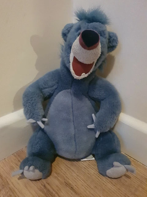 JUST PLAY TALKING Singing Baloo Bear Disney Jungle Book Plush Soft Toy ...