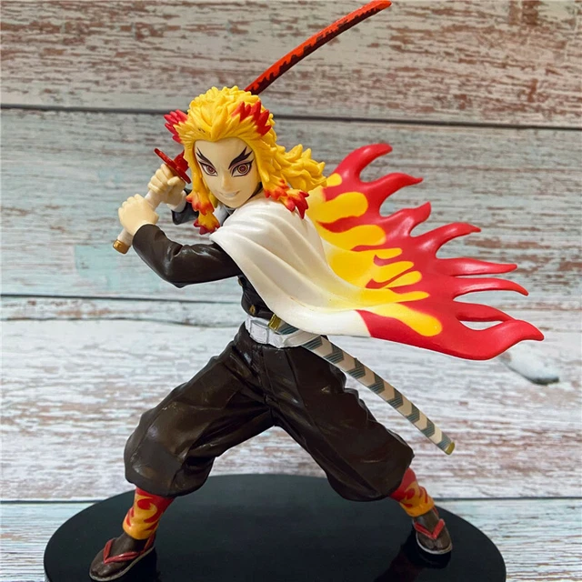DEMON SLAYER KIMETSU Not Yaiba Rengoku Kyoujurou 20cm Figure PVC Model ...