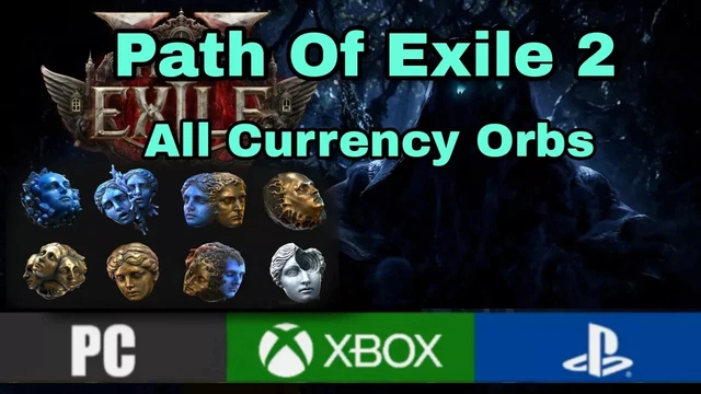 PATH OF EXILE 2 CURRENCY - EXALTED DIVINE CHAOS ORB GEM GOLD Waystone ...