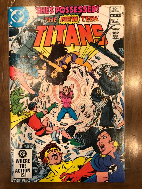 DC COMICS NEW Teen Titans Issues #17-18 (1982) Wolfman/Perez excellents ...