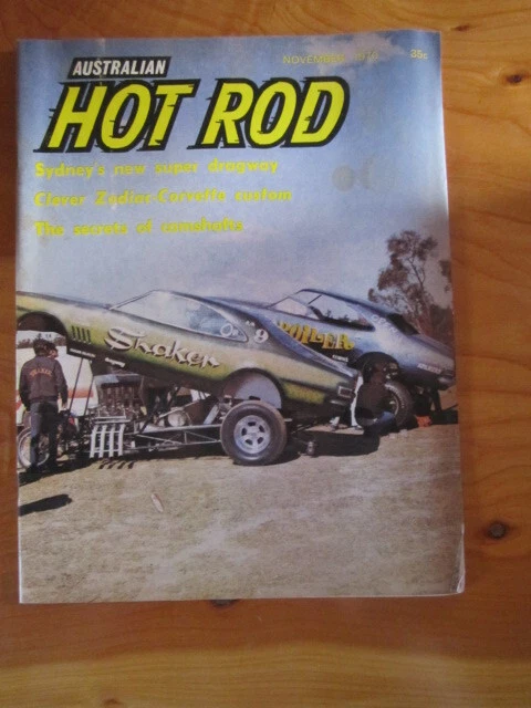 MAGAZINE AUSTRALIAN HOT Rod November 1970 Great *** Must See ** EUR 3 ...