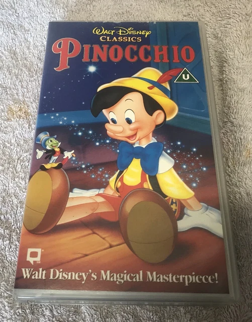 PINOCCHIO VHS VIDEO Tape £2.79 - PicClick UK