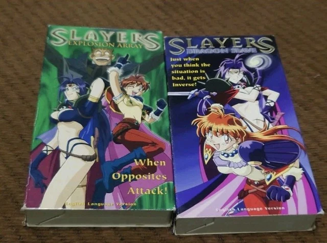 2 THE SLAYERS Anime VHS Tapes 1990 £6.19 - PicClick UK
