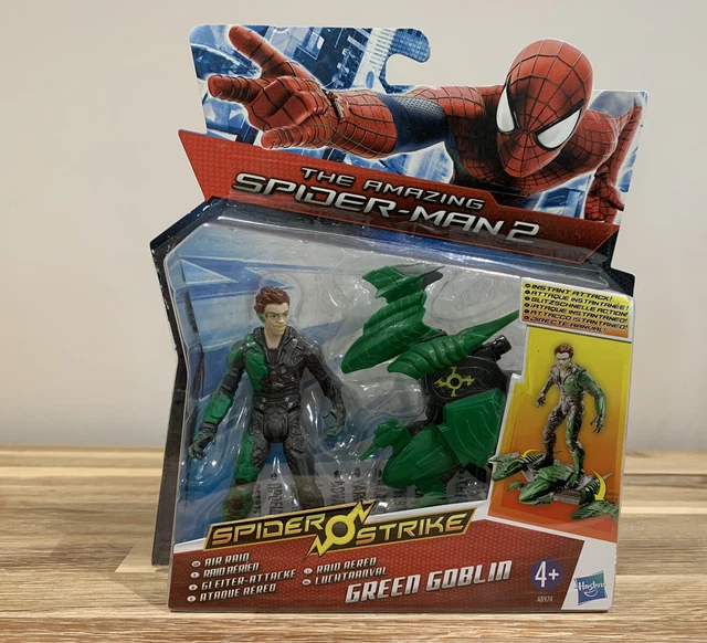 THE AMAZING SPIDER-MAN 2 Spider Strike - Air Raid Green Goblin Figure 4 ...