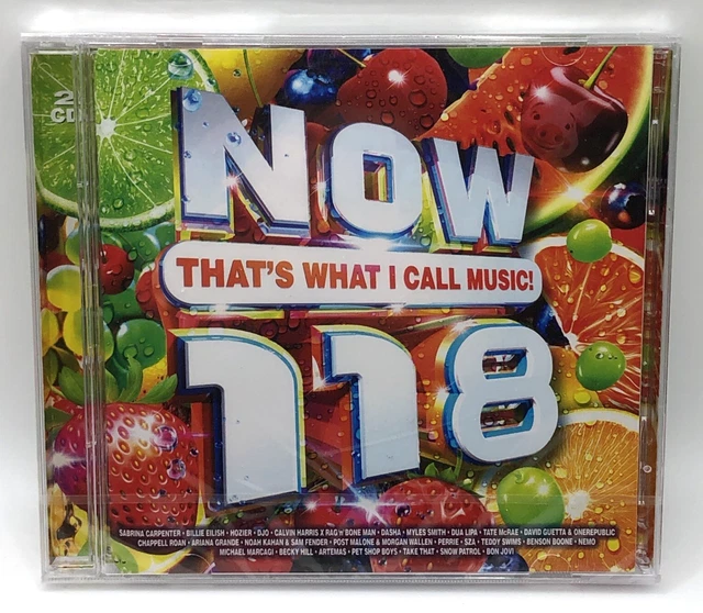 NOW THAT'S WHAT I Call Music! 118 CD Album Compilation (2xCDs) New Sealed £9.99 - PicClick UK