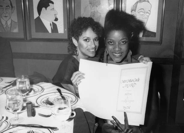 DEBBIE ALLEN ACTRESS singer Loretta Devine after the Outer Critics- Old ...