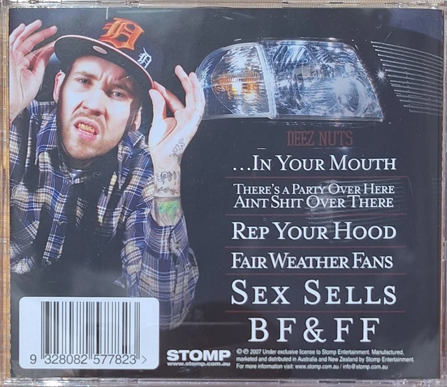 DEEZ NUTS - Rep Your Hood EP CD (First Pressing, Clear Disc) 2007 $14. ...