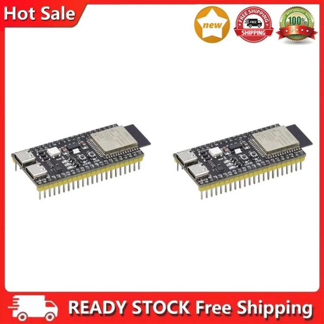 ESP32/ ESP32-S3/ESP32-C3 DEVELOPMENT Board Dual Type-C (N8R2 Welded) £14.15 - PicClick UK