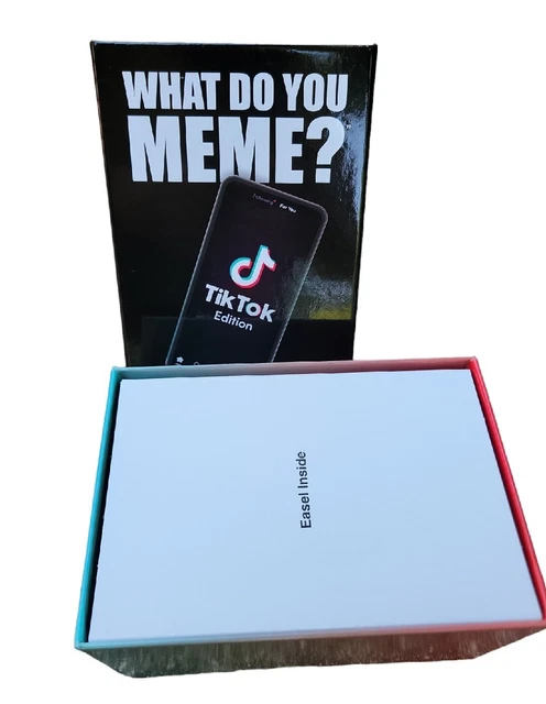WHAT DO YOU MEME? Tik Tok Edition Strategy Party Game TikTok Photo Card ...