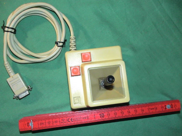 ORIGINAL APPLE COMPUTER JOYSTICK IIe A2M2002 Classic PLUS II IIC 2E 2C ...