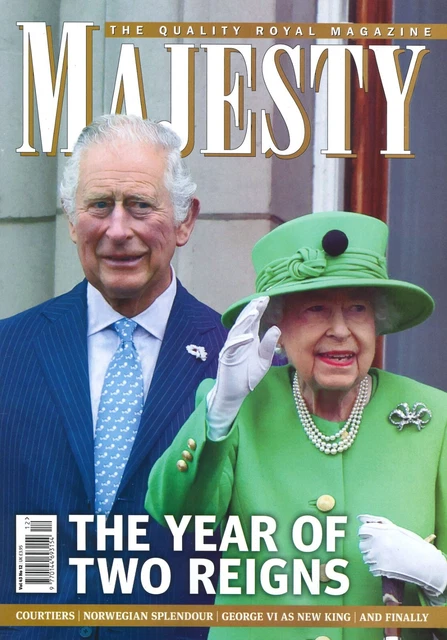 MAJESTY MAGAZINE, QUEEN Elizabeth, King Charles, Royal Family, December ...