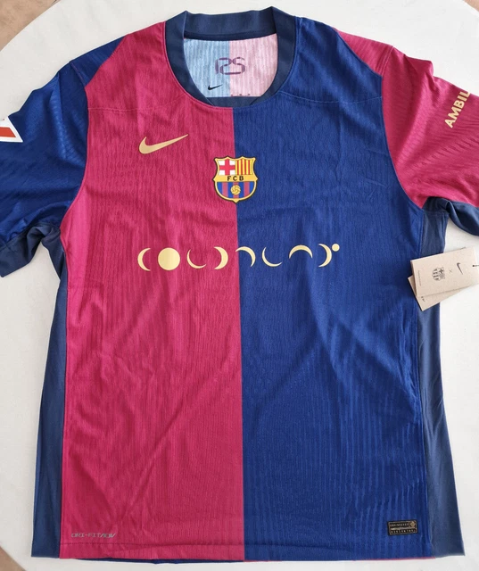 BARCELONA NIKE SHIRT Coldplay Limited Edition 845/1899 Foils Yamal 19 ...