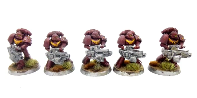 WARHAMMER 30K HERESY Blood Angels Legion MKVI Heavy Support Squad ...