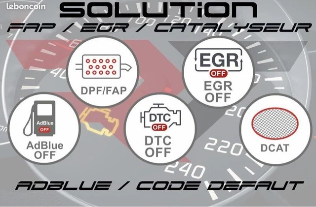 ADBLUE FAP DPF Egr Off Immo Off EUR 50,00 - PicClick FR