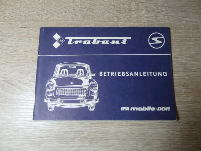BETRIEBSANLEITUNG IFA MOBILE DDR - Trabant EUR 28,90 - PicClick DE