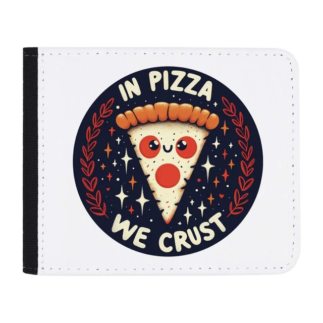 'IN PIZZA WE Crust' Wallet (WL00025881) £10.99 - PicClick UK