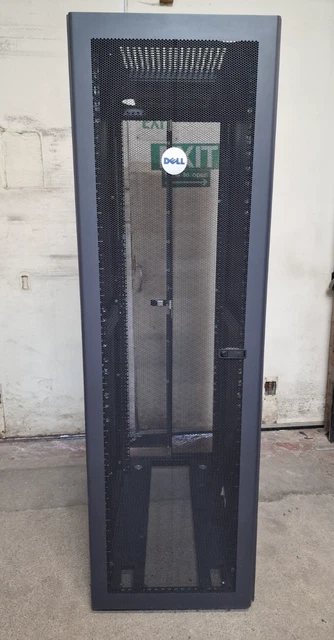 DELL 4210 42U PowerEdge Server Network Rack Cabinet 1000mm x 610mm With ...