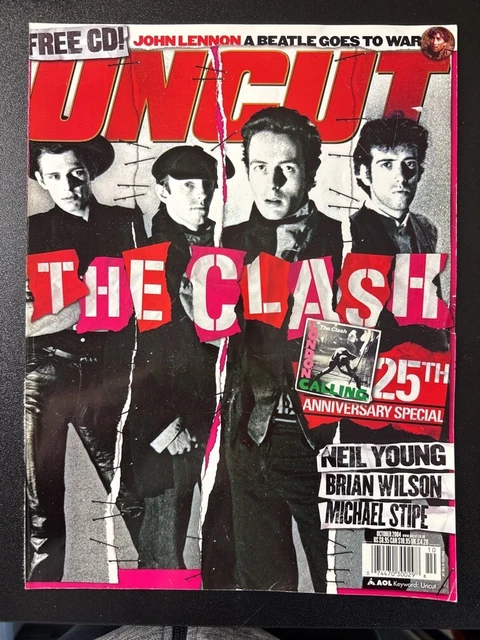THE CLASH - Uncut Magazine Cover Page C | Original Magazine Advert 8X12 ...