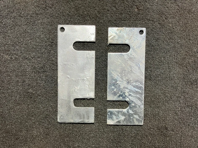 LAND ROVER DEFENDER 90/110/130 Bulkhead Chassis Galvanised Shims ...