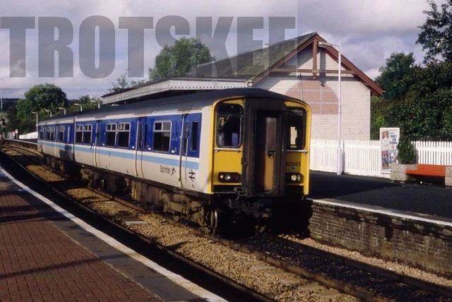 35MM COL SLIDE British Railways Electric EMU 314206 Class 314 at Lanark ...