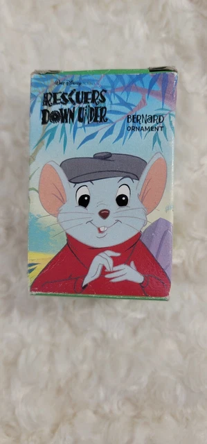 WALT DISNEY RESCUERS Down Under Bernard McDonald’s 1990 Christmas Tree ...