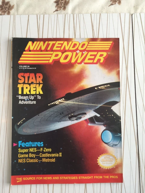 NINTENDO POWER MAGAZINE issue 29 with Flintstones poster nes snes £16. ...