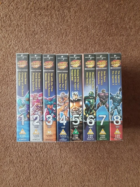 TRANSFORMERS BEAST WARS season VHS volumes 1 to 8 (24 episodes) VHS ...