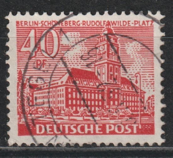 BERLIN MI.-NR. 52 Berliner Bauten (I) 1949 gestempelt EUR 1,00 - PicClick DE