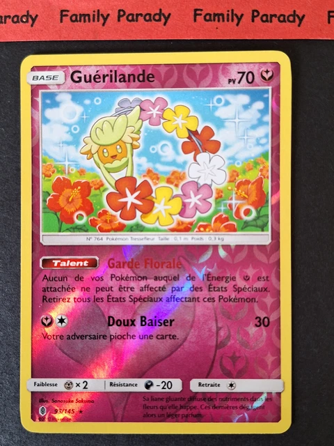 GUERILANDE REVERSE 93/145 Pokemon-Karte Selten SL2 Wächter EUR 4,80 ...