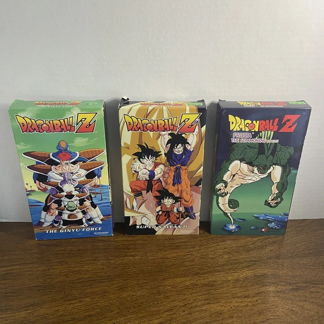 DRAGON BALL Z - Namek: Super Saiyan Frieze Summoning Ginyu Force 3 VHS ...