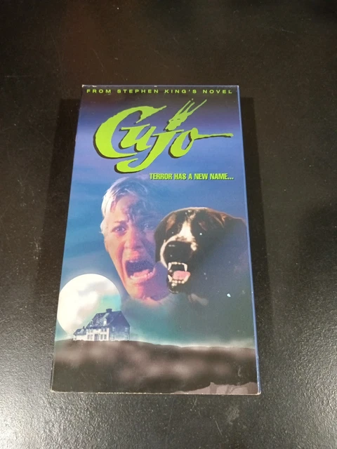 STEPHEN KING'S CUJO Horror VHS Vintage Horror VHS Cult Classic Scary ...