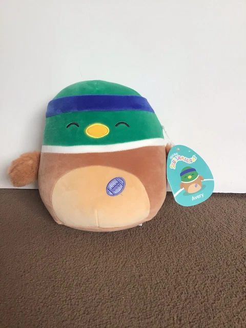 SQUISHMALLOWS AVERY THE Mallard Duck Rugby Ball 7.5 Inch Squishmallow £ ...